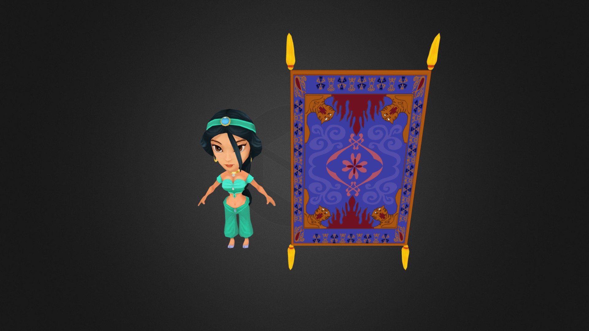 Jasmine - 3D model by leminhcuong1985 [c04acdb] - Sketchfab