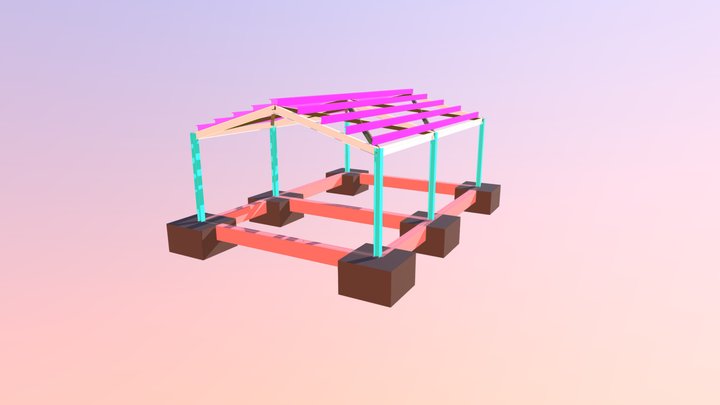 Steel-structure 3D models - Sketchfab