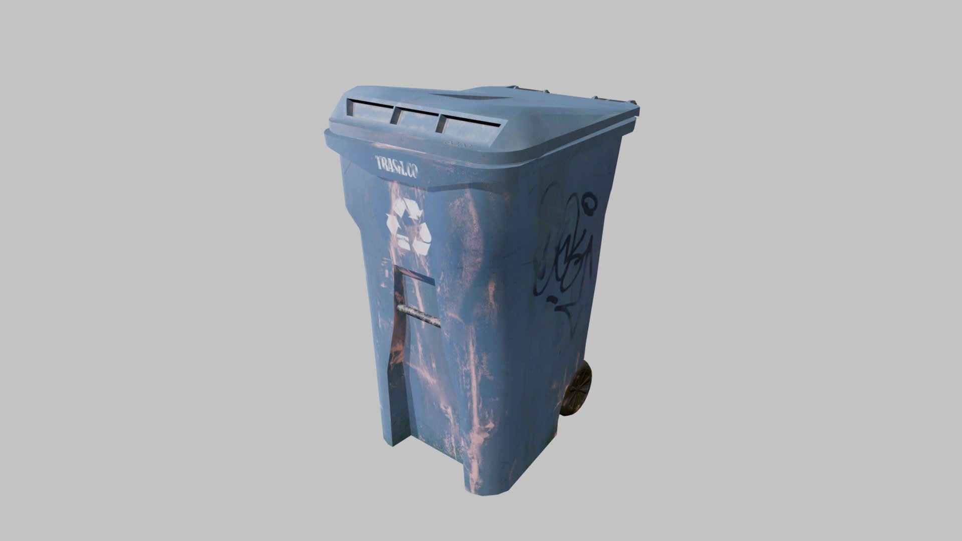 Trashcan - 3D model by Jakub (@JakubG.) [c04b7d2] - Sketchfab