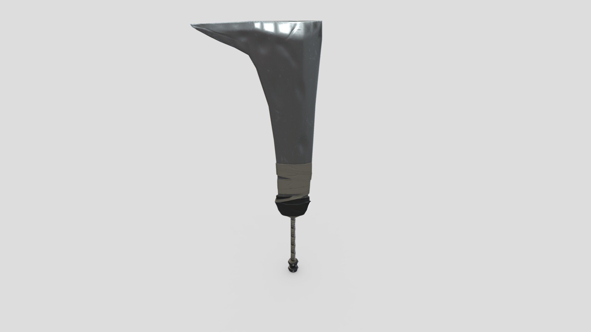 Big Curved Sword - Download Free 3D model by carleslopeziglesias ...
