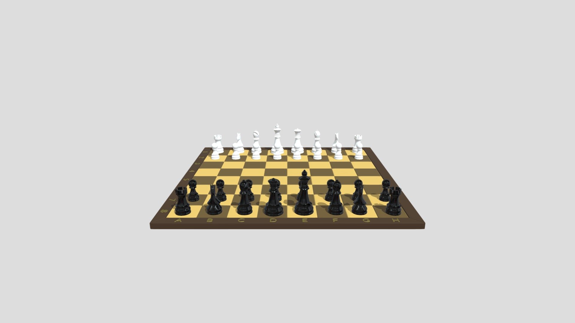 Chess - 3D model by piparodado [c04e23f] - Sketchfab