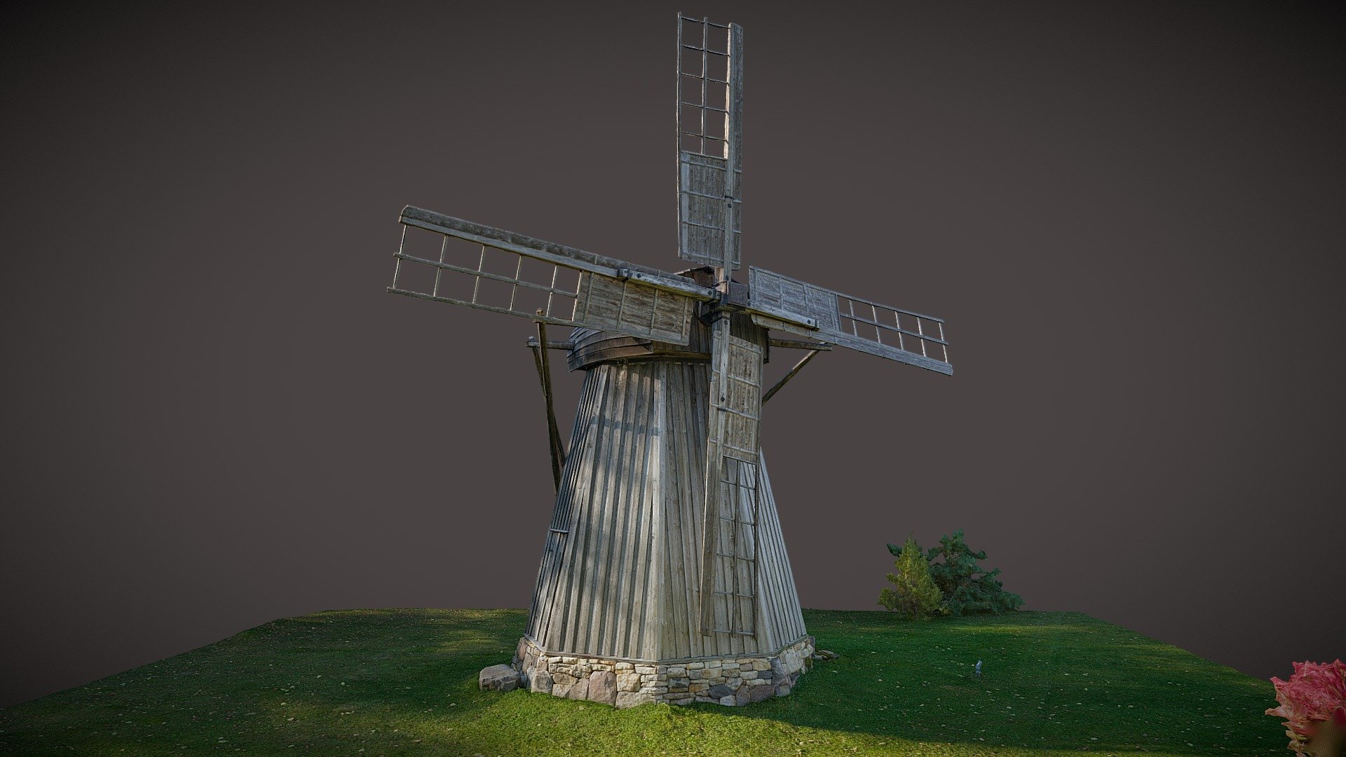 Vaike windmill - 3D model by Saulius.Zaura [c04e68c] - Sketchfab