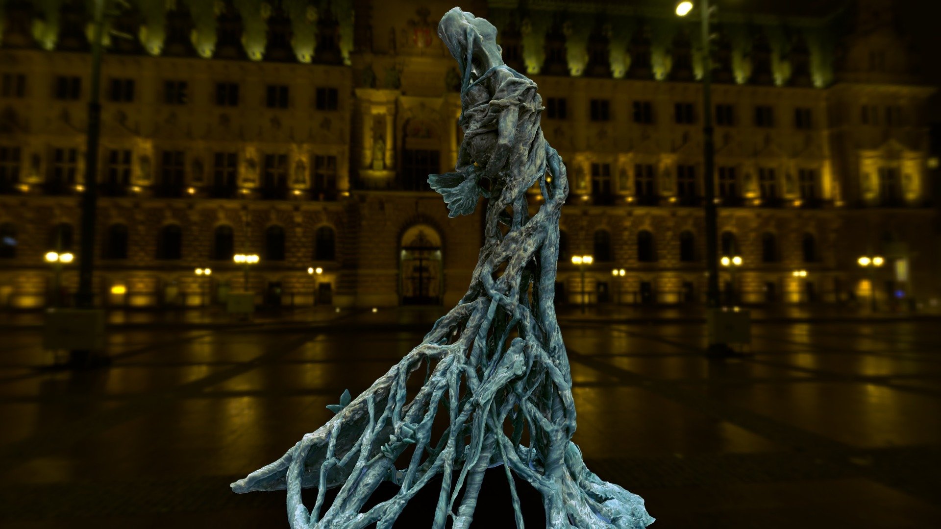 Rebecca Hawkins "Petrified Survivors" - 3D model by public-art.uk ...