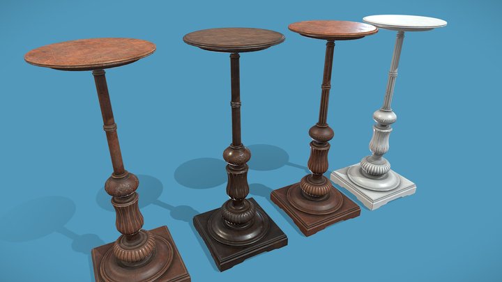 Pedestal 3D models - Sketchfab