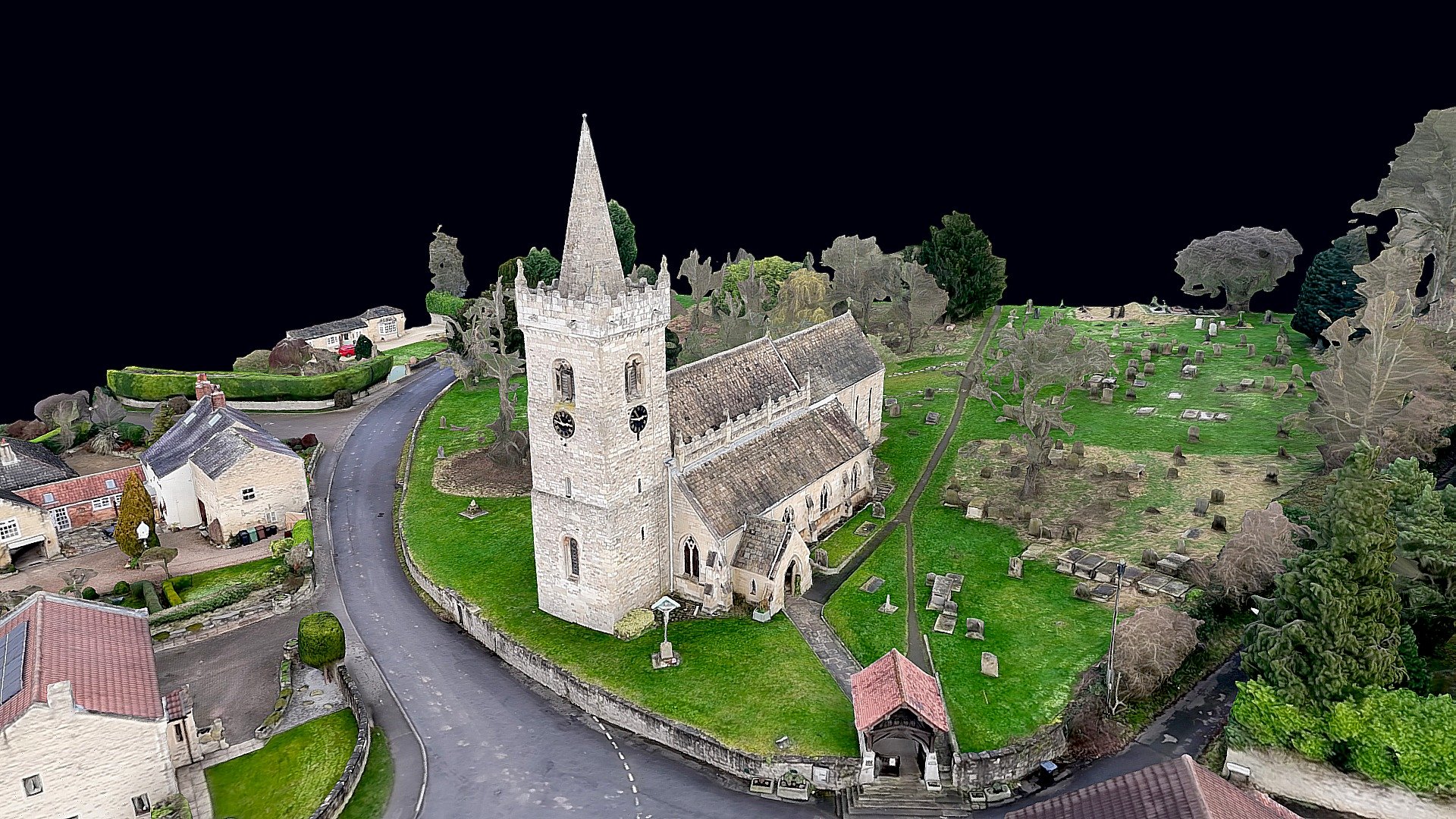 All Saints' Church, Bramham - Download Free 3D model by Dok11 [c050c40 ...