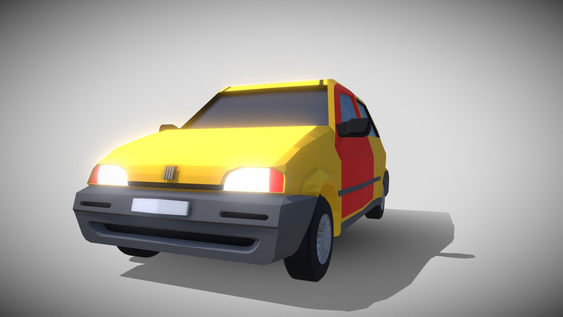 The inbetweeners car - 3D model by joshuagoldenburgh [c050c9d] - Sketchfab