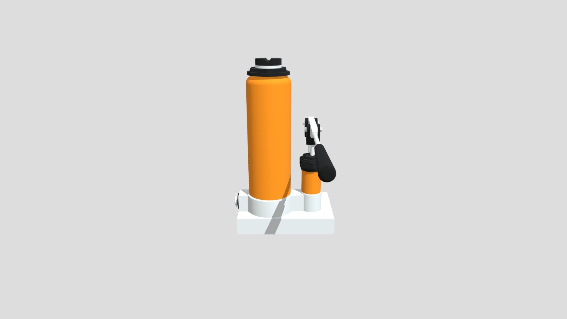 Hydraulic Jack - Download Free 3D model by SHIVAM ...