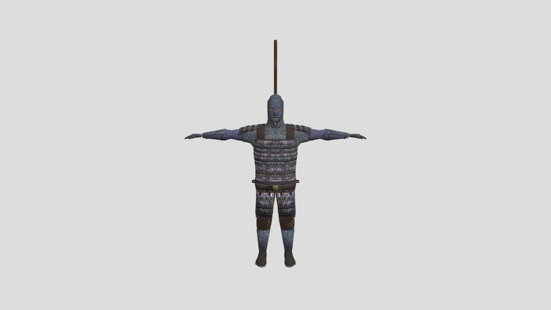 Steppe Warrior - 3D model by Yeij (@iannsouls) [c05395d] - Sketchfab