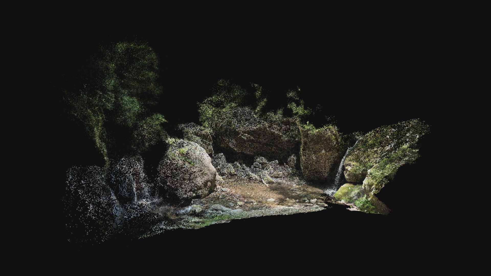 Point Cloud by Gaussian Splatting for Kanoto Iwa - 3D model by ...