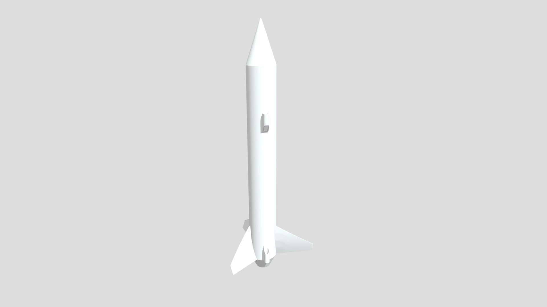Custom 3D Printed Model Rocket - Download Free 3D model by itanaka ...