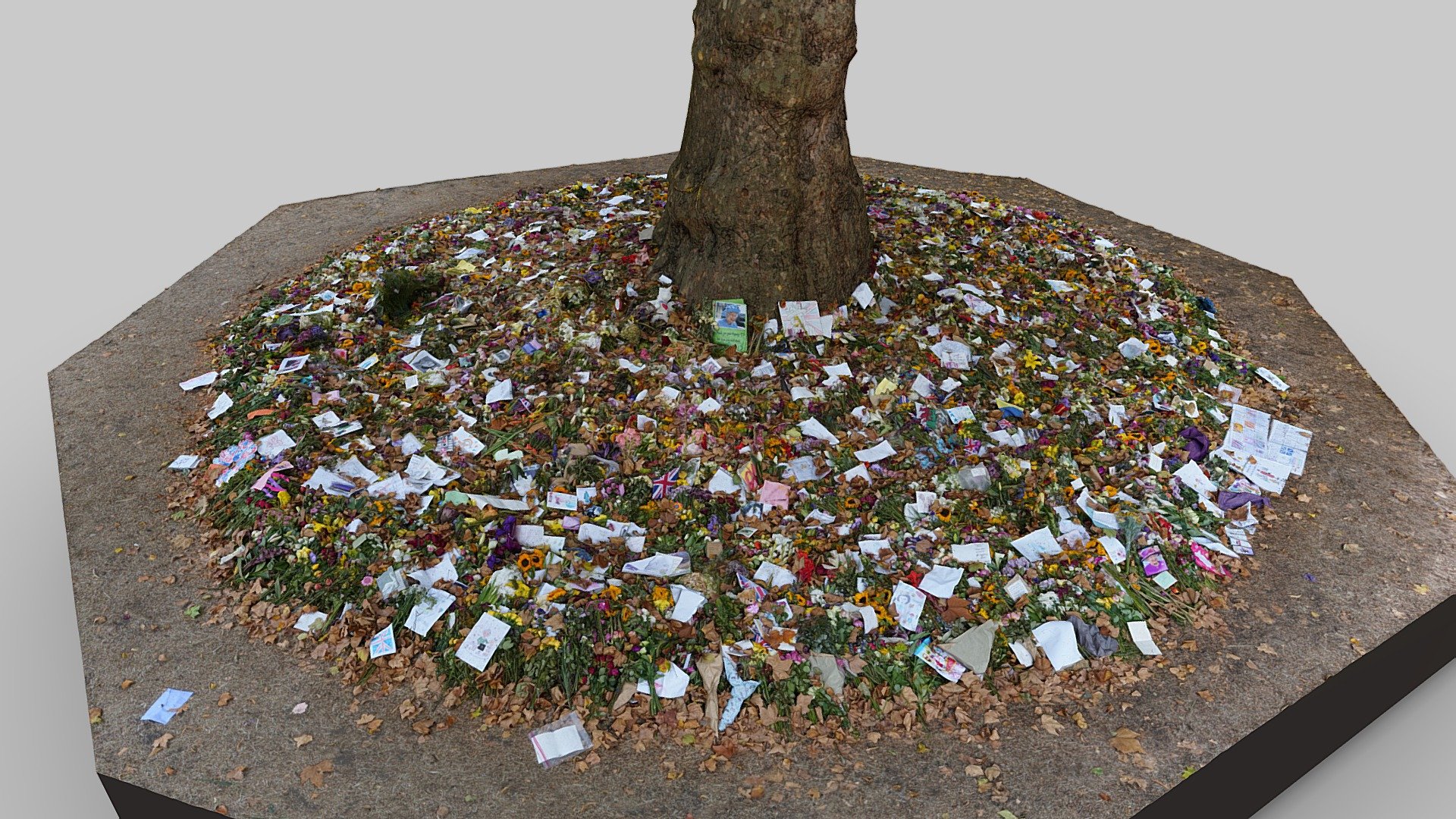 Green Park Flower Memorial - Download Free 3D model by artfletch ...