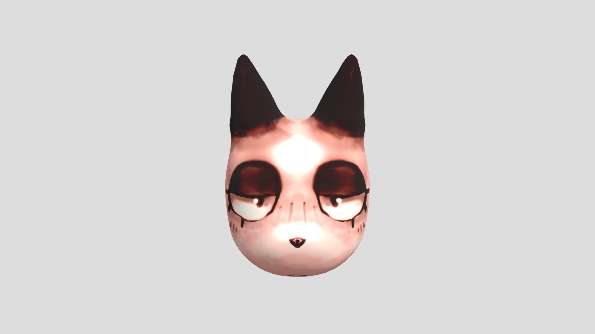 fox head - 3D model by pepsoi (@pepsoii) [c055904] - Sketchfab