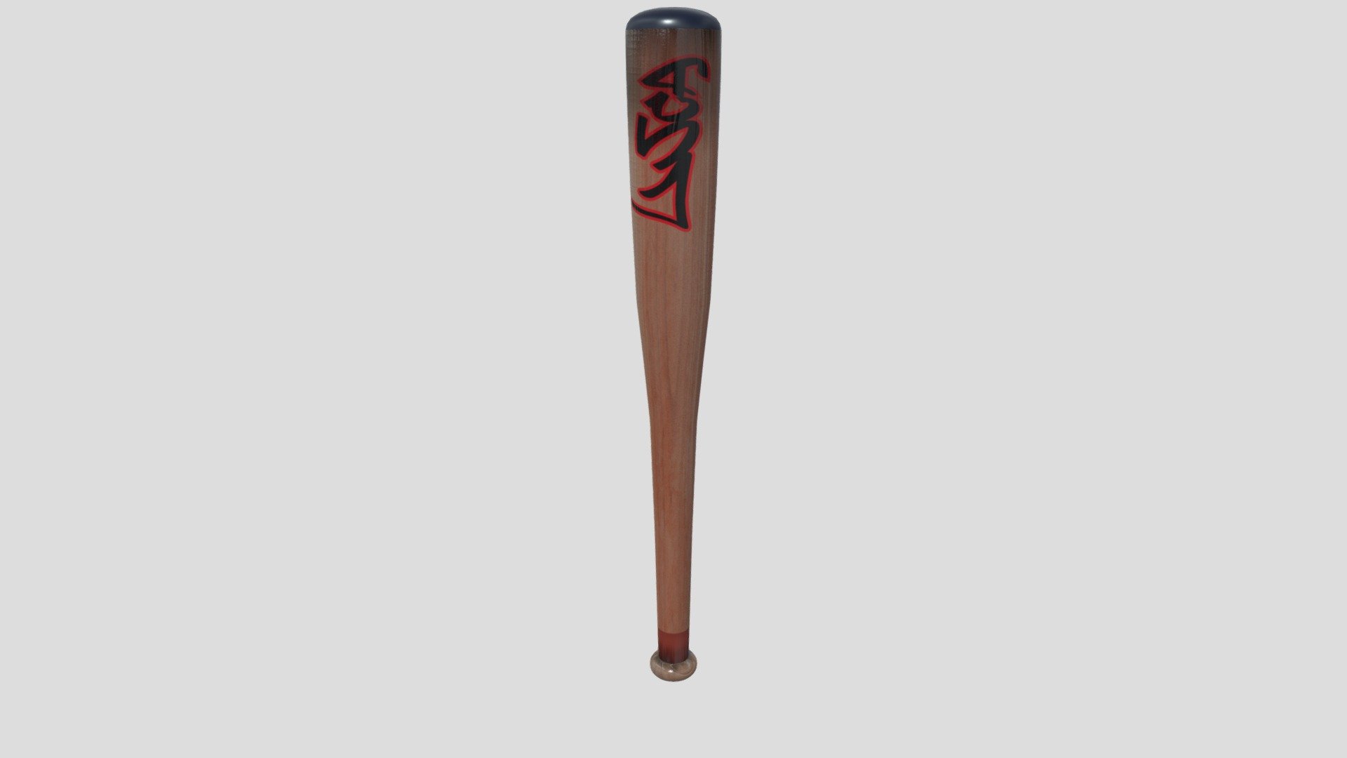 Custom Baseball Bat Prop - 3D model by Alba Lupiañez (@albalupianez ...