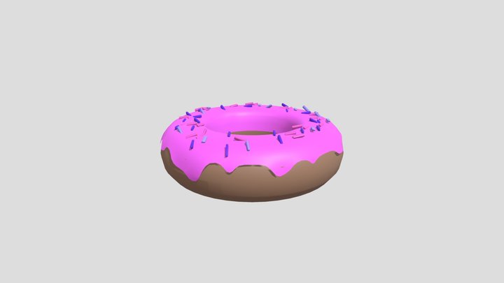 Donut 3D models - Sketchfab