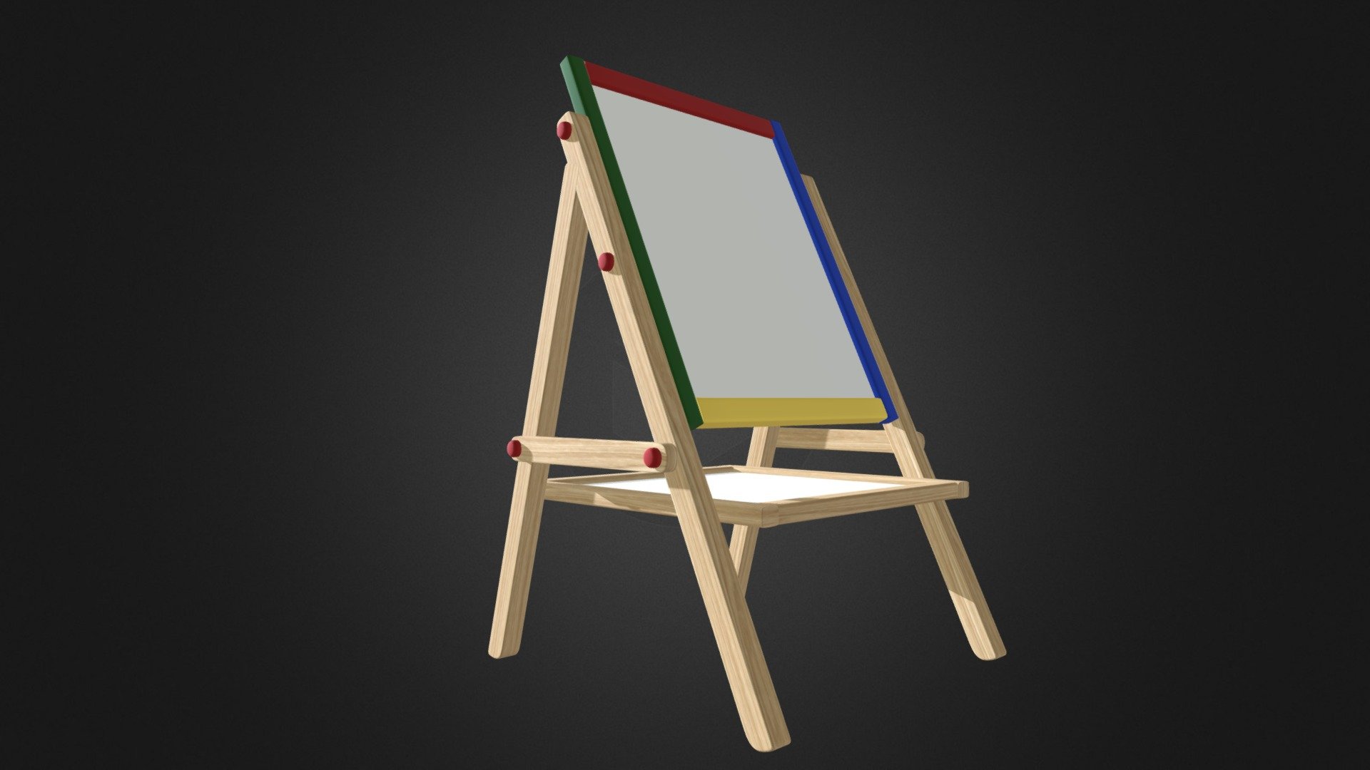 Kids Drawing Board - Buy Royalty Free 3D model by cgaxis [c056d77 ...