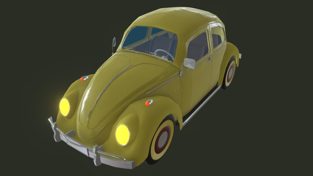 VW Kodok - 3D model by hasbiadenan [c057596] - Sketchfab
