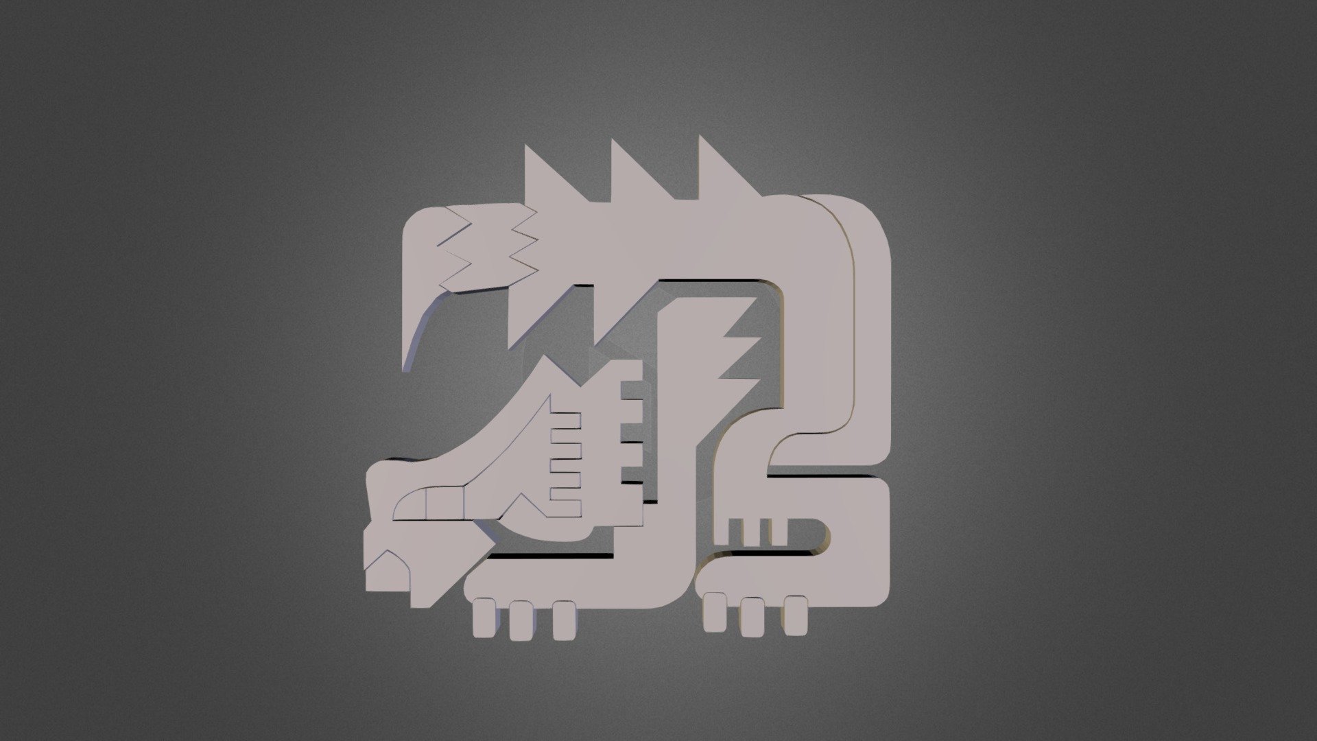 Nargacuga Icon | Monster Hunter - Download Free 3D model by darkewne ...
