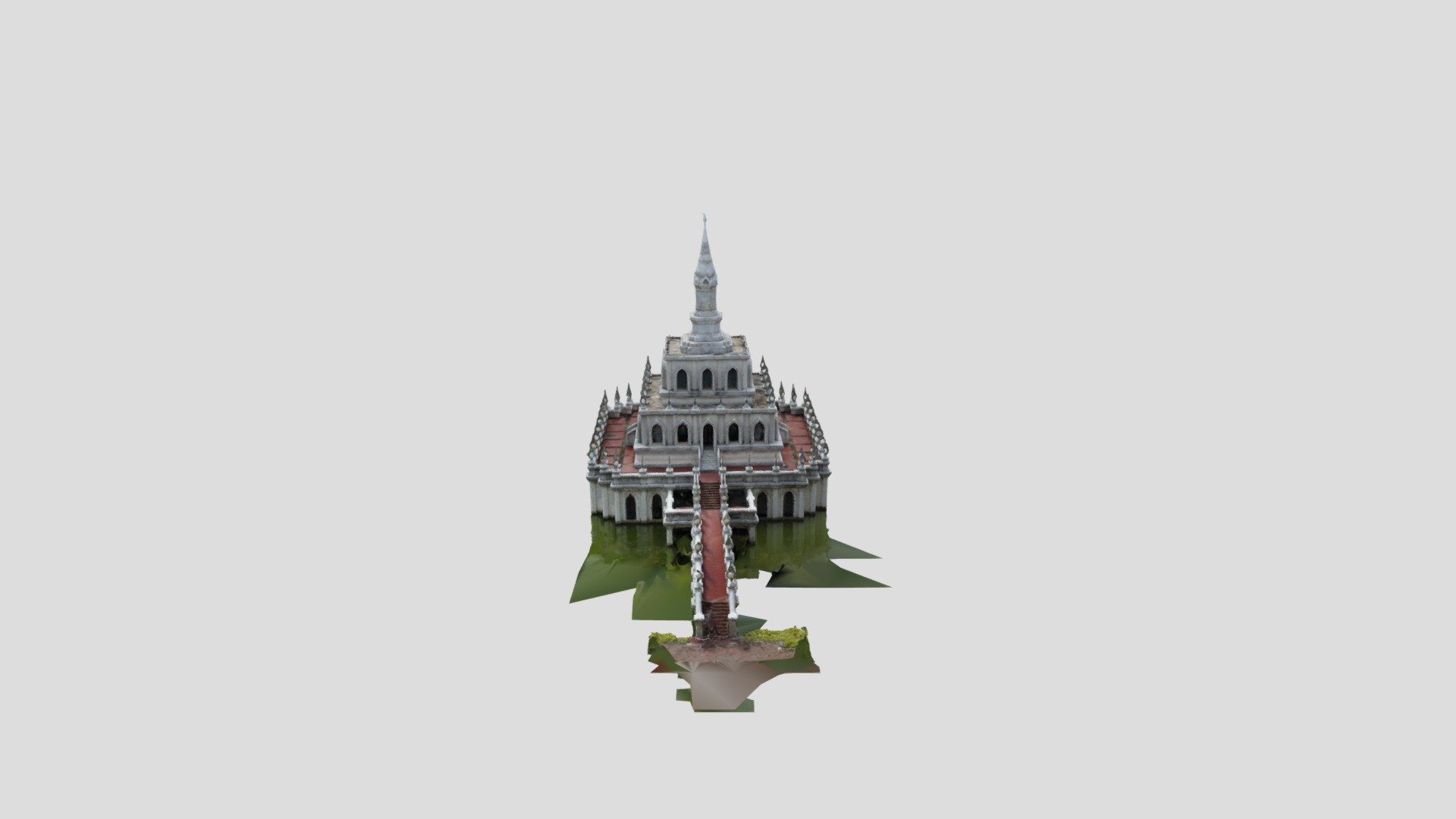 ศาลาพุ่มข้าวบิณฑ์ 230667 - 3D model by surakan24 [c0588fc] - Sketchfab