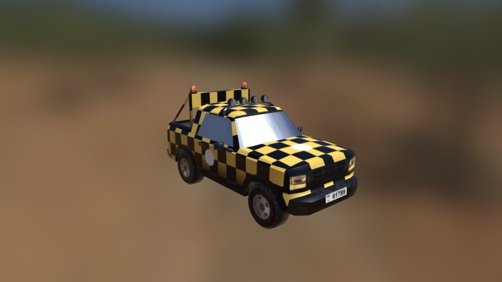 Follow Me Car - 3D model by muhtesemozcinar [c0593a8] - Sketchfab
