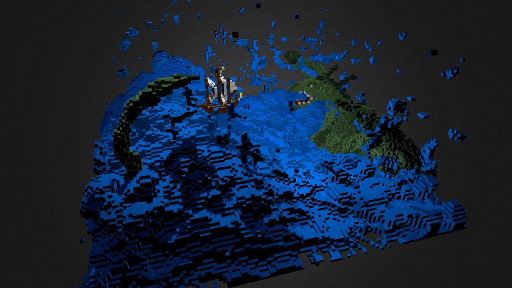 Water Monster - Download Free 3D model by rickprokosch [c05940b ...