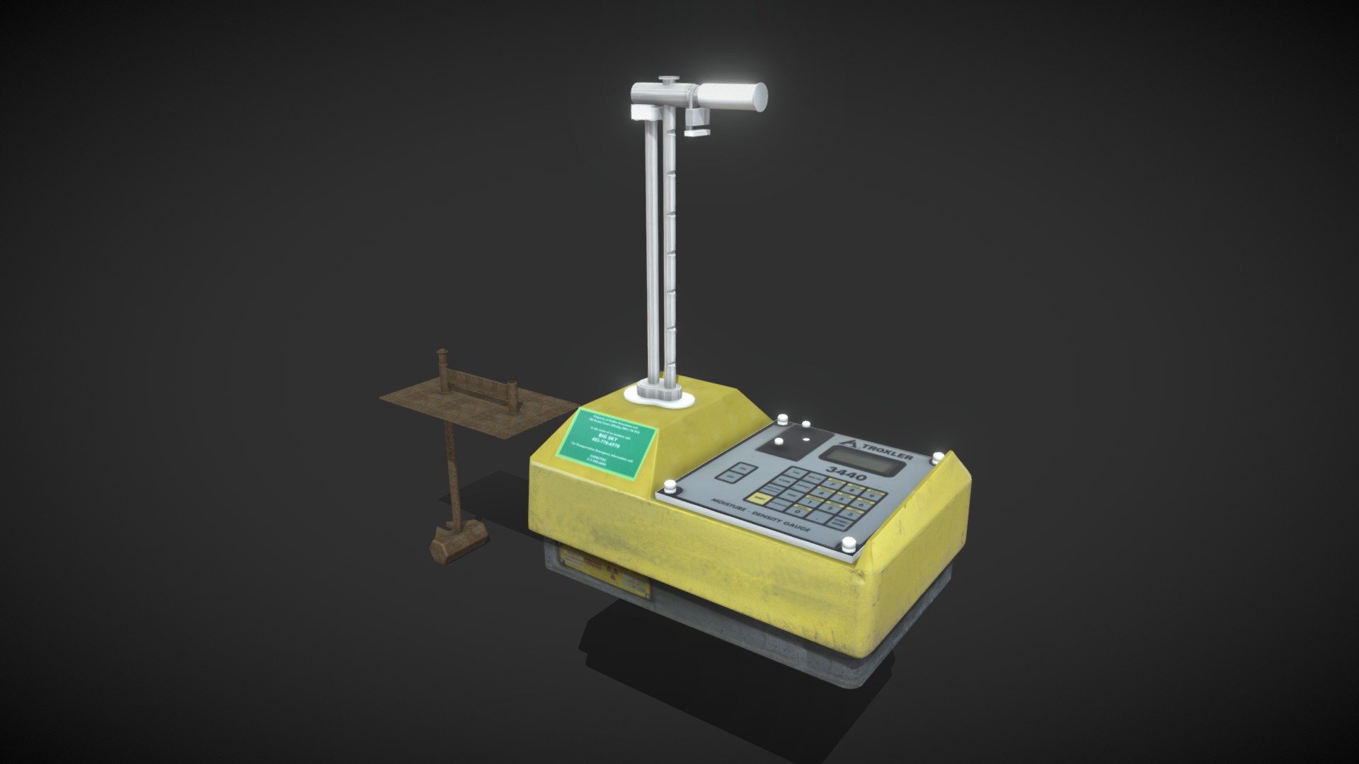 Portable Nuclear Gaugae - 3D model by The Learning Network ...