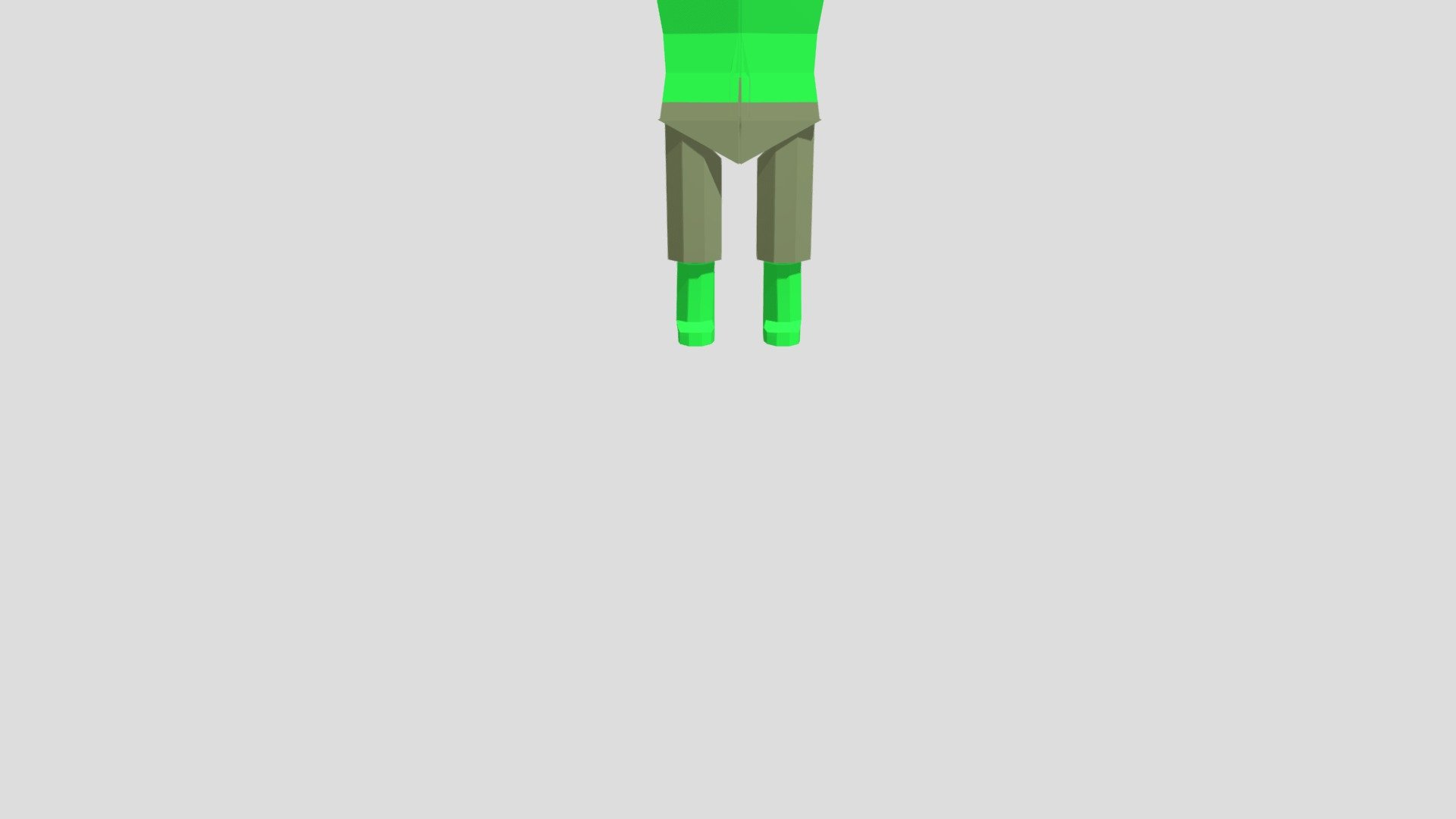 low poly zombie 3d model (free) - Download Free 3D model by ...