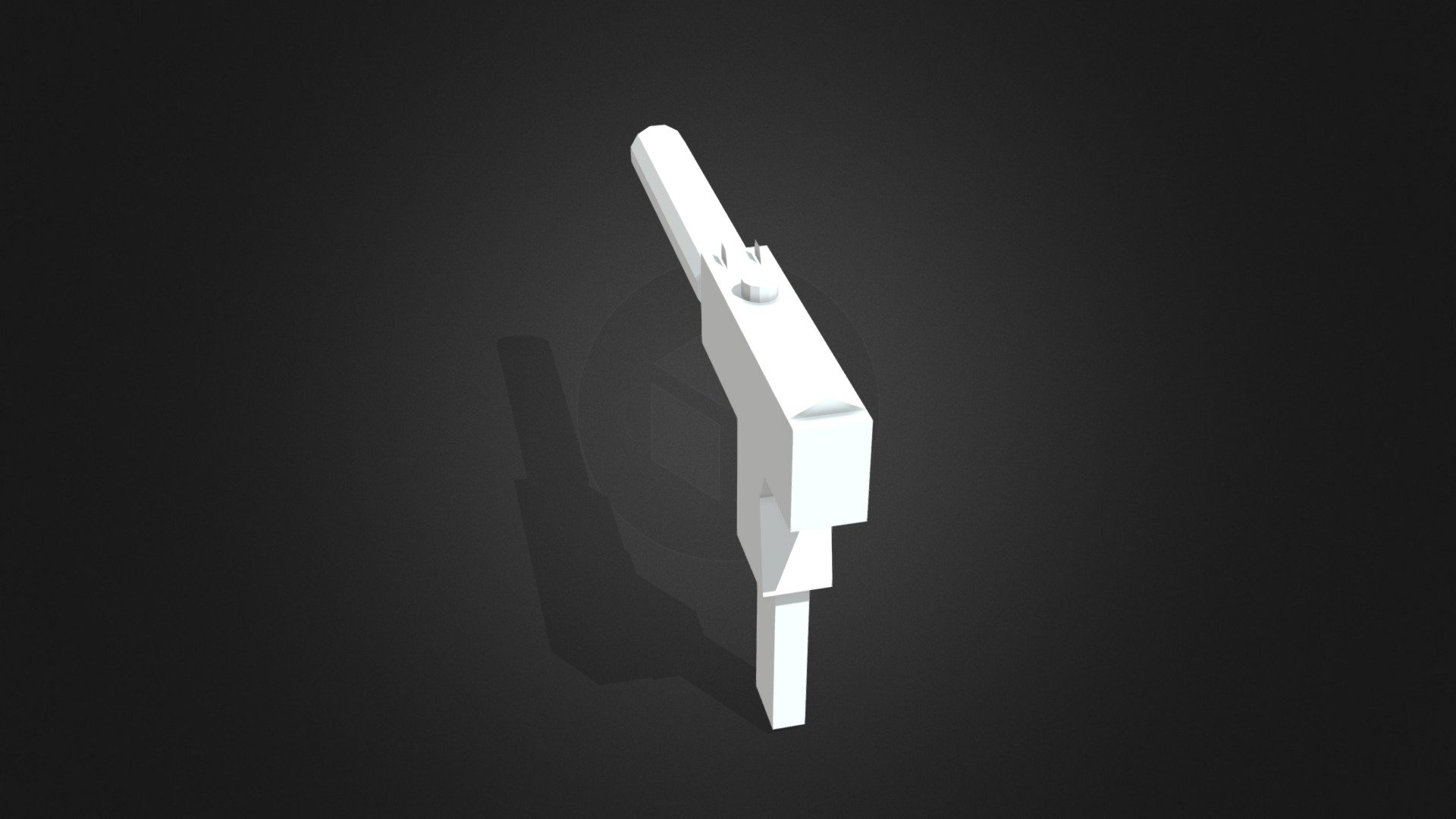 Untextured Low Poly Mac-10 - Download Free 3D model by DreeTheTree ...