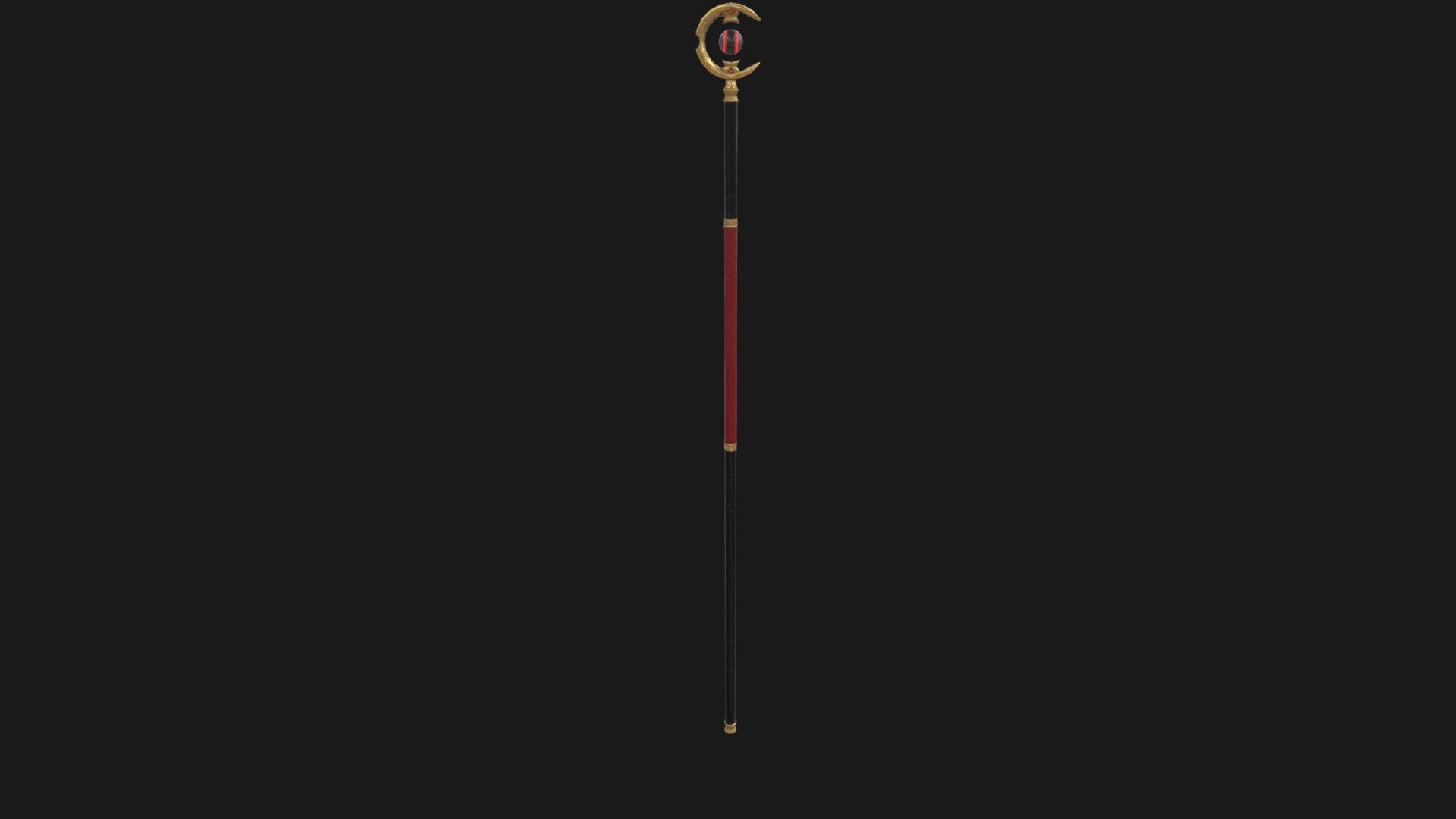 staff - Download Free 3D model by CobWebb14 [c05c1a7] - Sketchfab