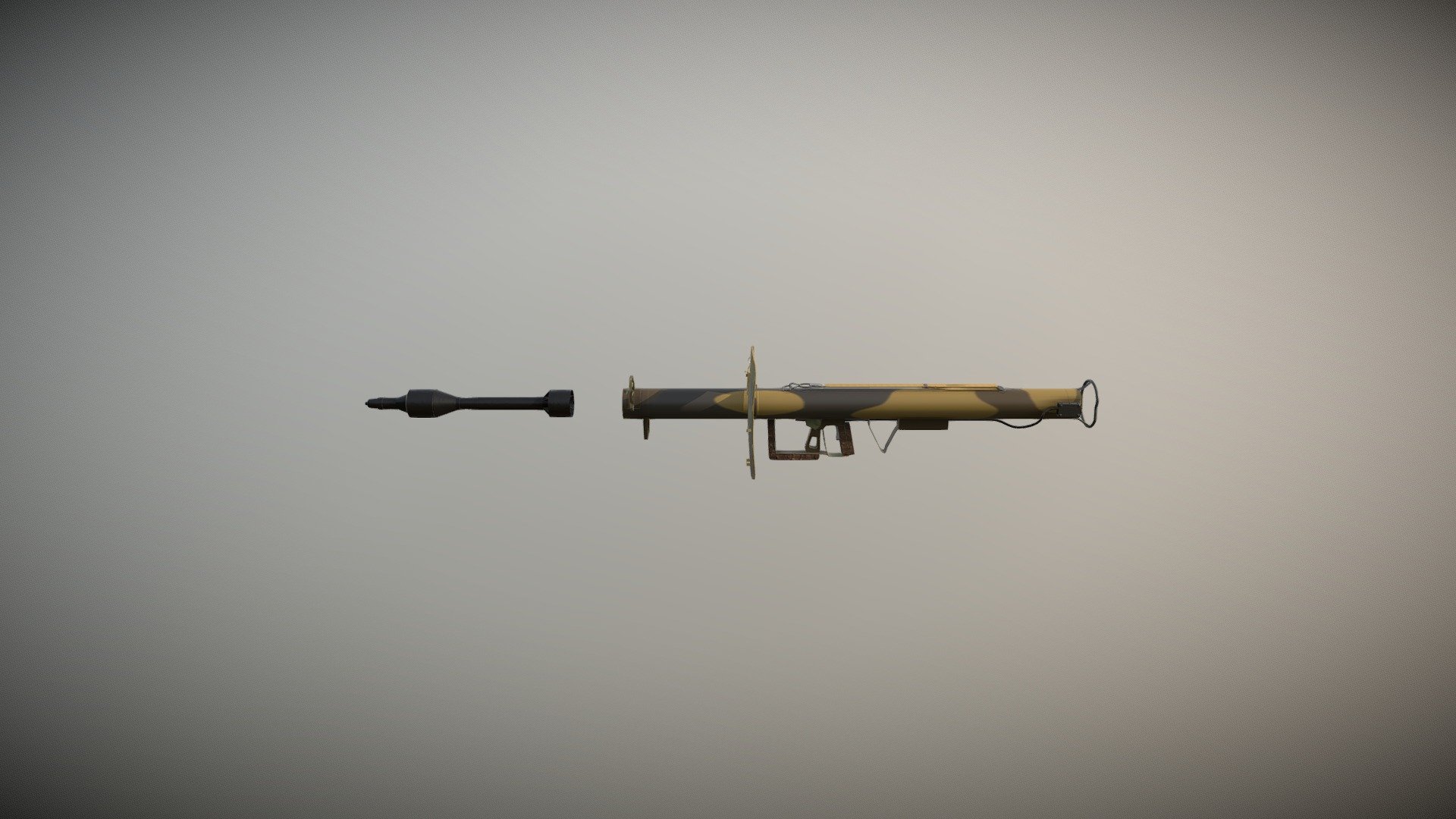 Panzerschreck - 3D model by Novojilov7 [c05e39b] - Sketchfab
