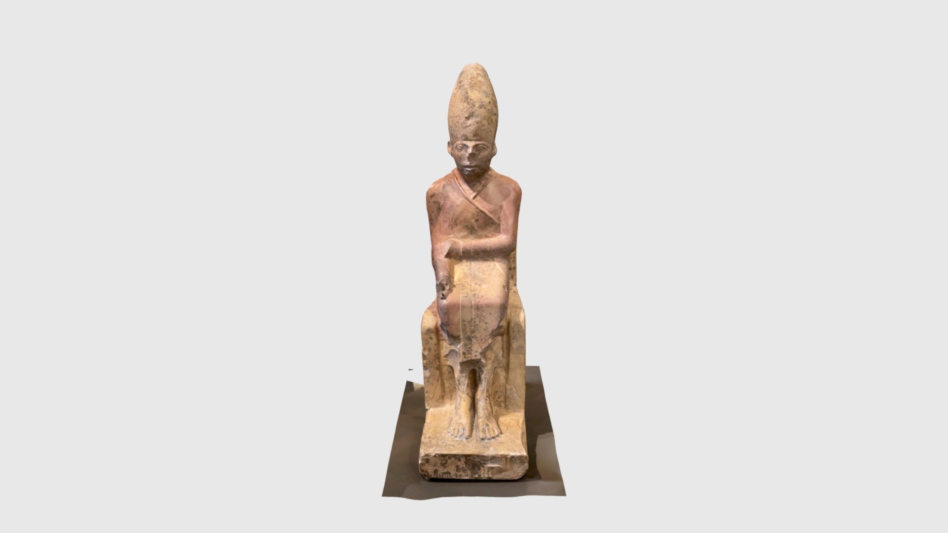 Kasekhemy Statue, Ashmolean Museum - Download Free 3D model by ...