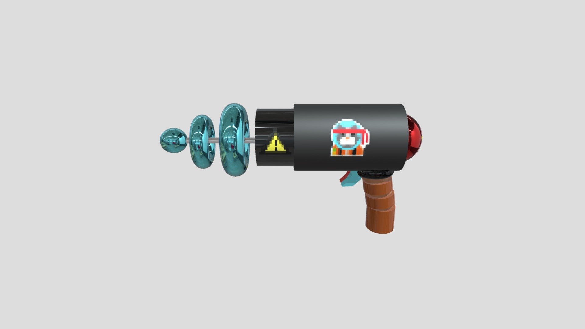 Ray Gun - Download Free 3D model by Gagana Geesara Perera ...