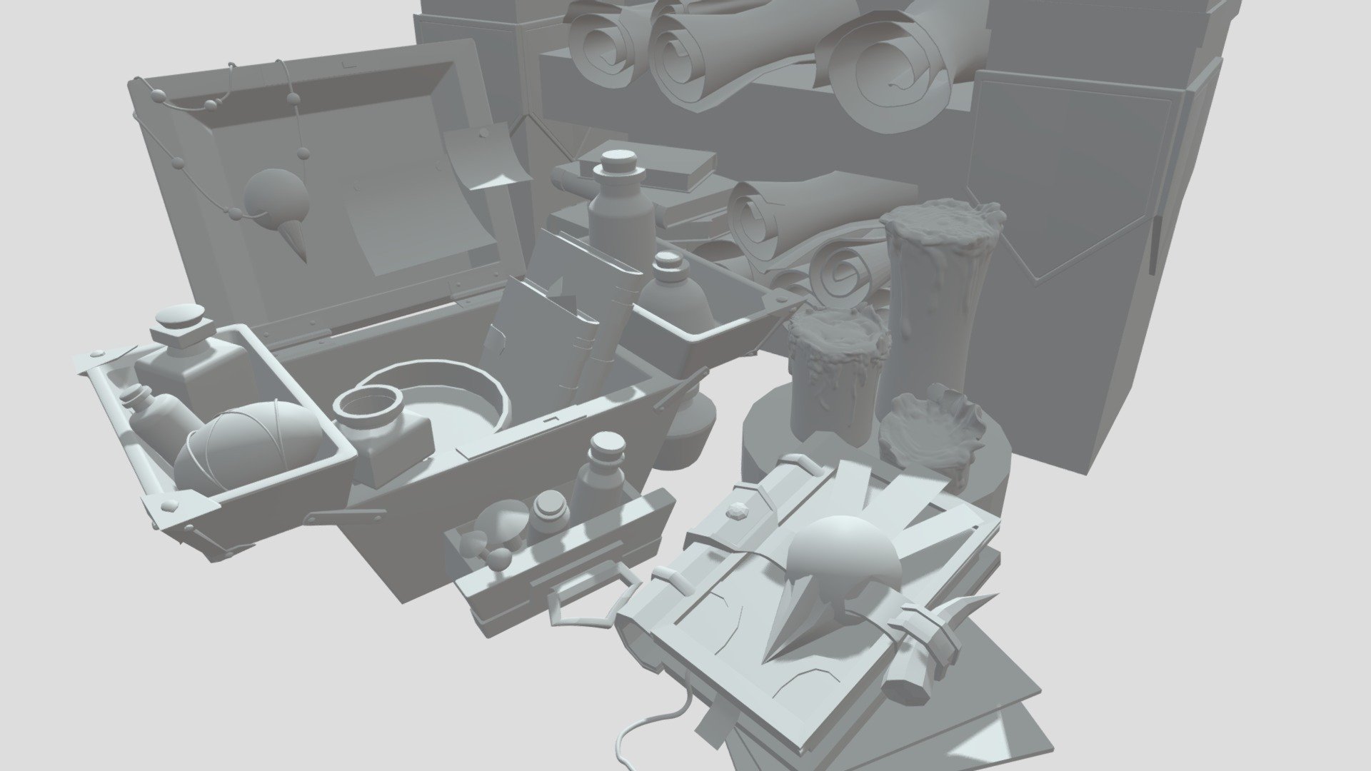 WitchBox_4_2 - 3D model by viviquinn [c05fd9e] - Sketchfab