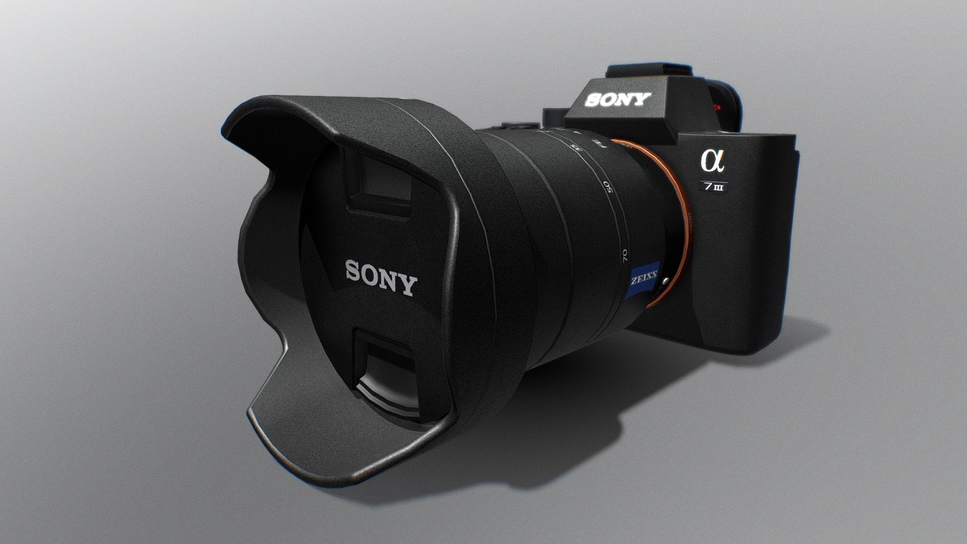 Sony Alpha 3 - Download Free 3D model by Khem Jay (@Khemjay.Paclaunaph ...