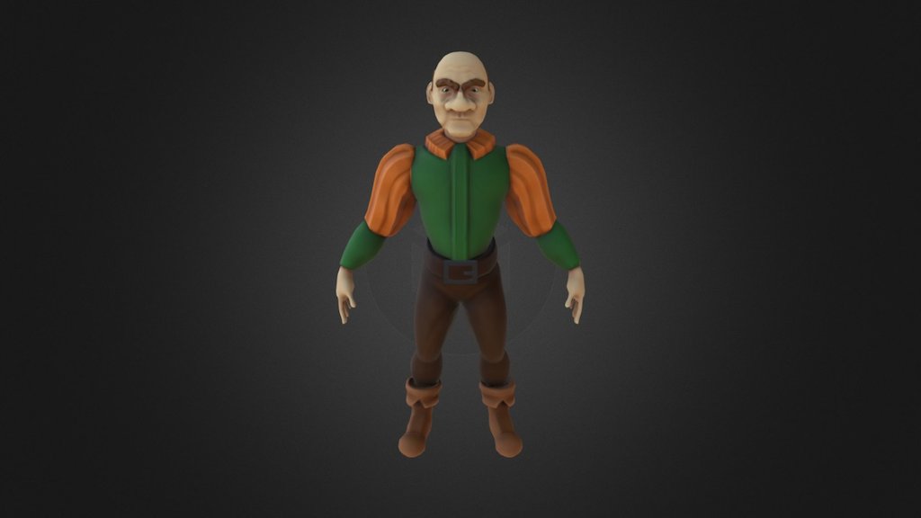 Baker - 3D model by micky.companie [c0618ae] - Sketchfab