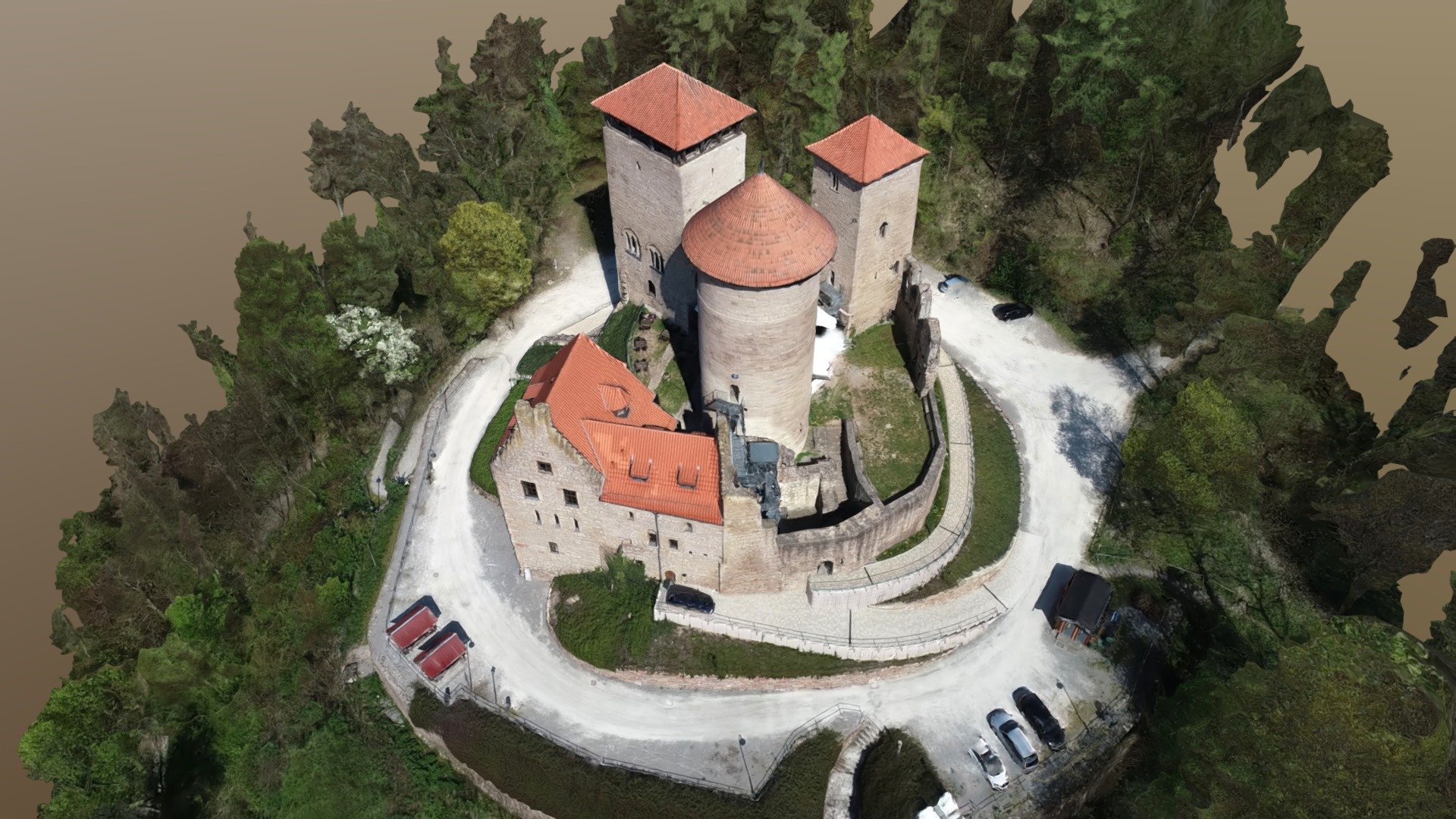 Castle Normannstein -RAWscan - Download Free 3D model by Andrea ...