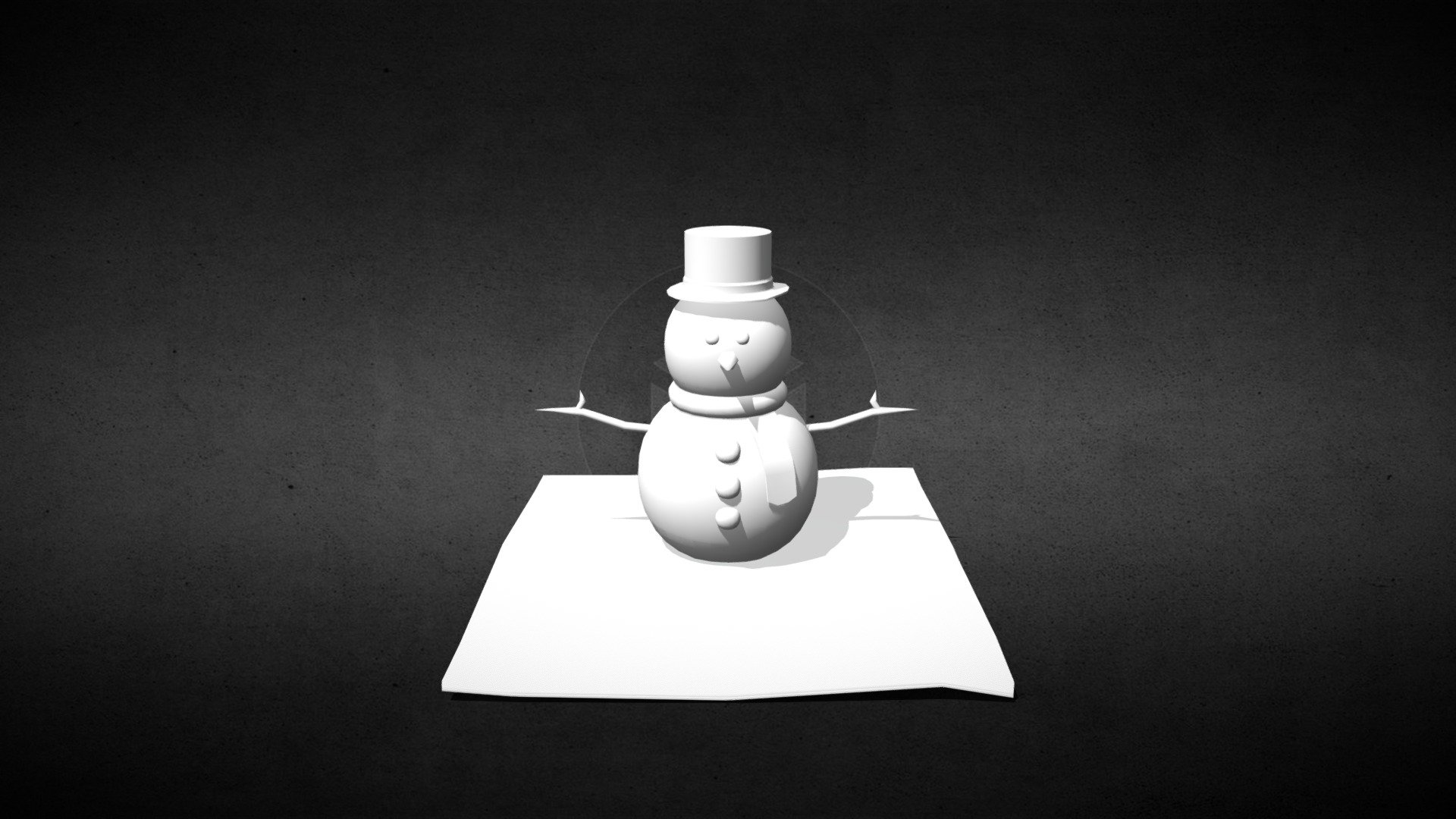 Snowman2 - Boneco De Neve - 3D model by Robson Schumacher (@Robson.Schumacher) [c065bb2] - Sketchfab