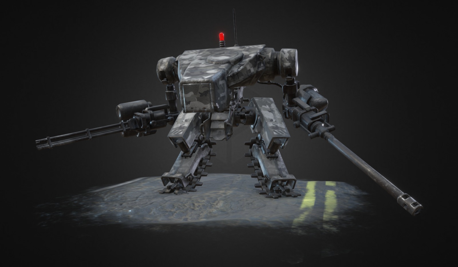 JP Mech - Urban - 3D model by Justin Hrala (@justinhrala) [c066d61 ...