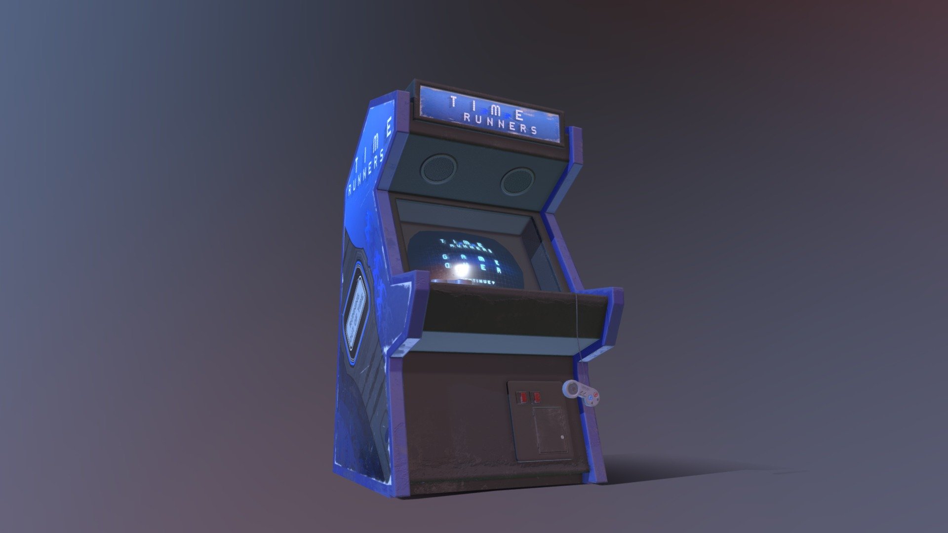 Arcade Environment (Time Runners Machine) - 3D model by Jack Thomson ...