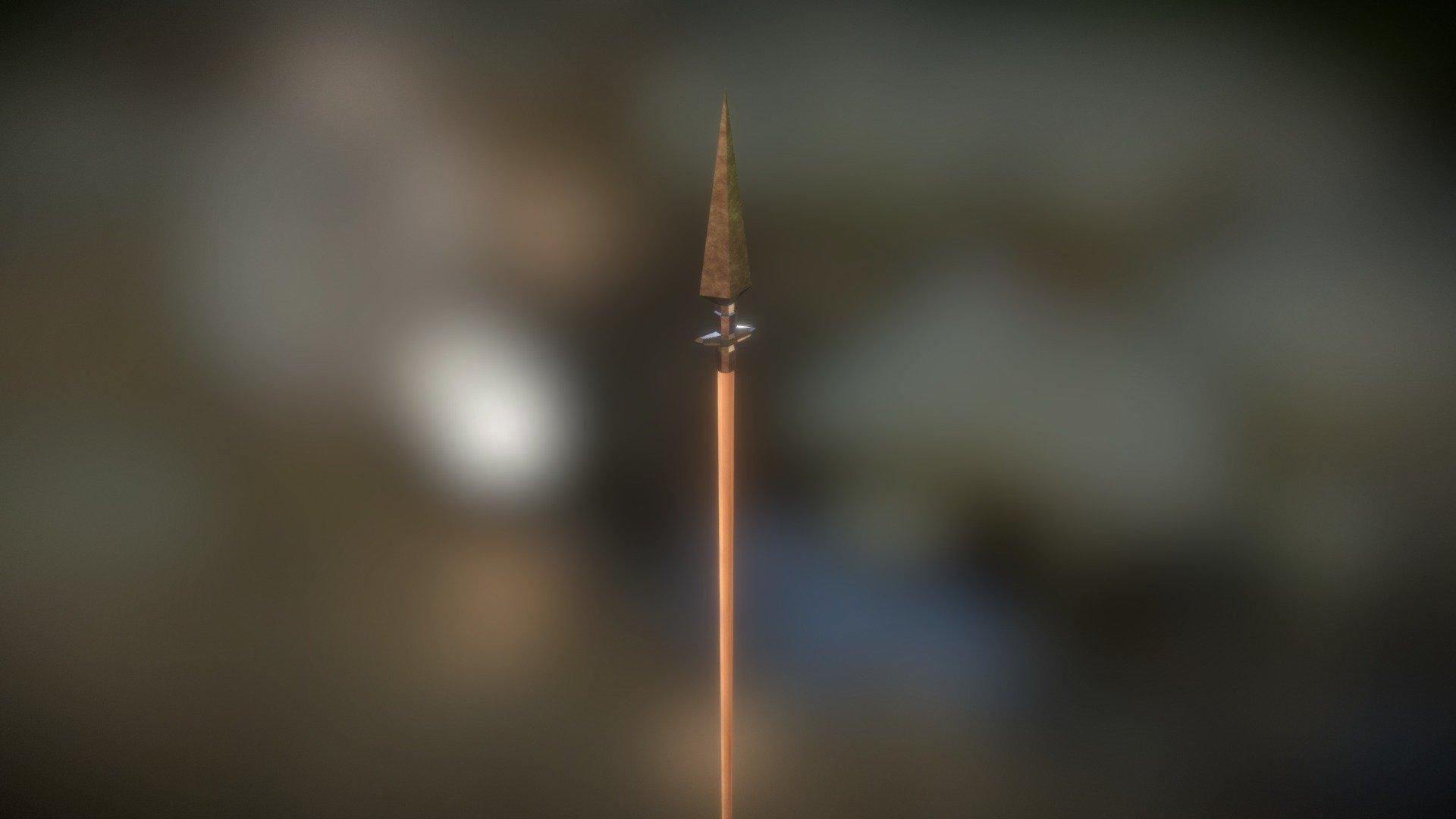 Game Ready Spear Weapon Low Poly - Download Free 3D model by FunFant ...
