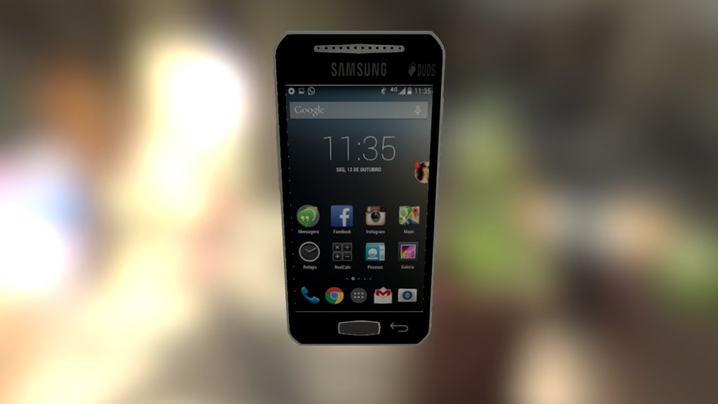 Smartphone Samsung - 3D model by Arthur Ramos (@japa_404) [c067da3 ...