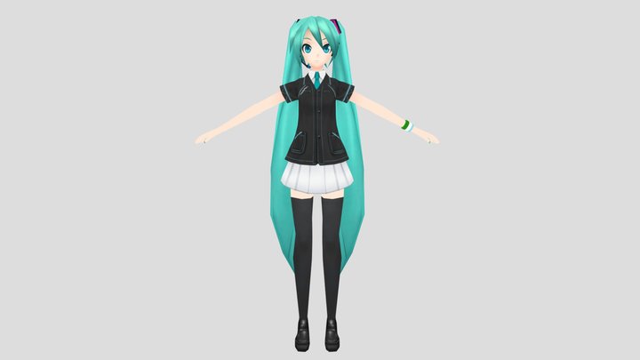 Mmd 3D models - Sketchfab