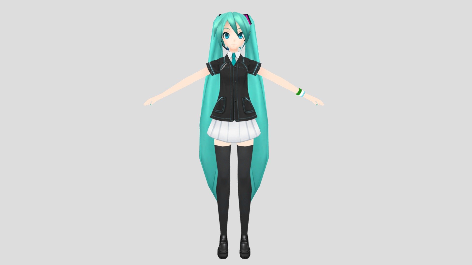 Hatsune Miku Family Mart - Download Free 3D model by 雨宮レン ...