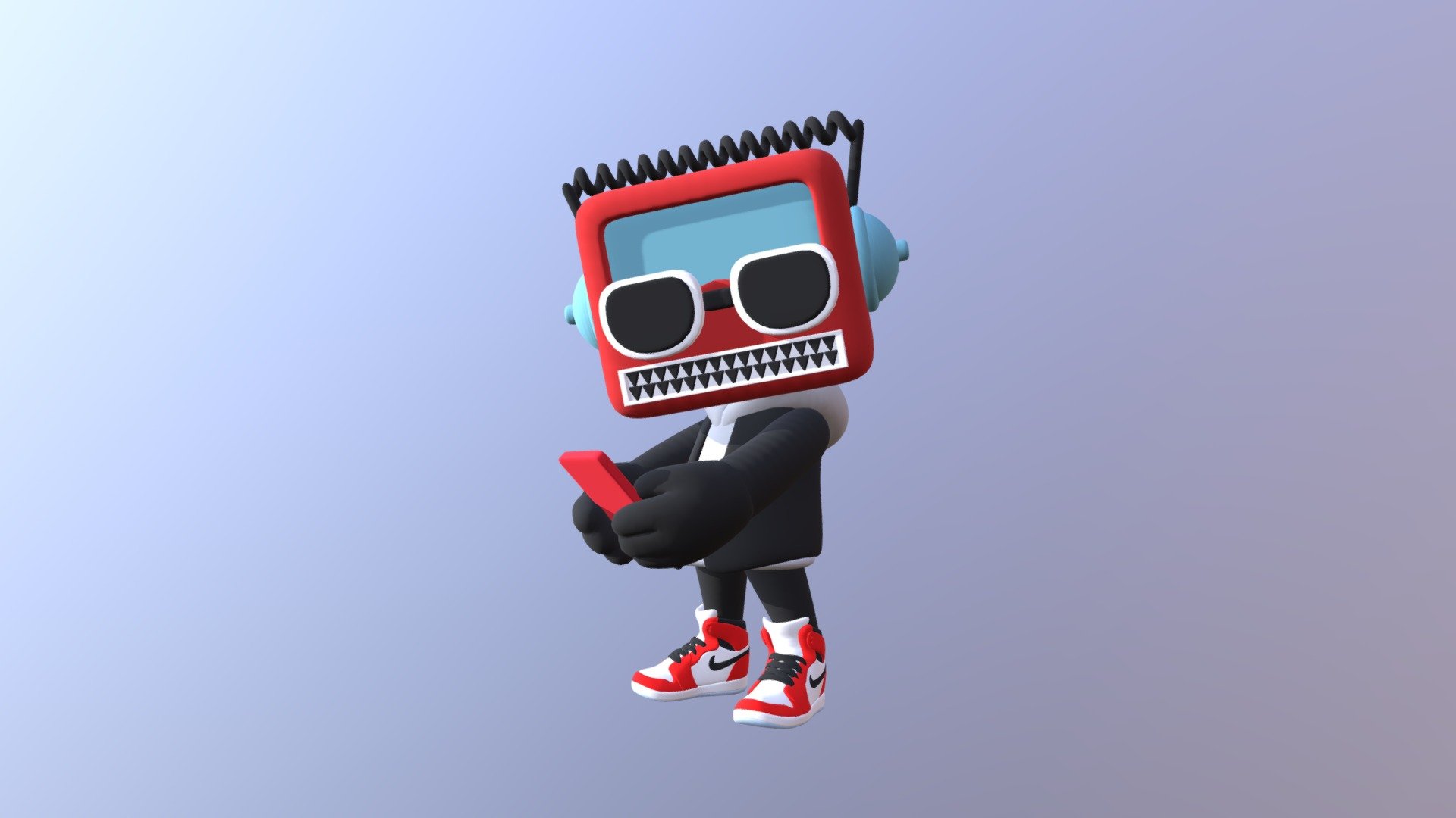 Retro - 3D model by redbsca [c06a03d] - Sketchfab