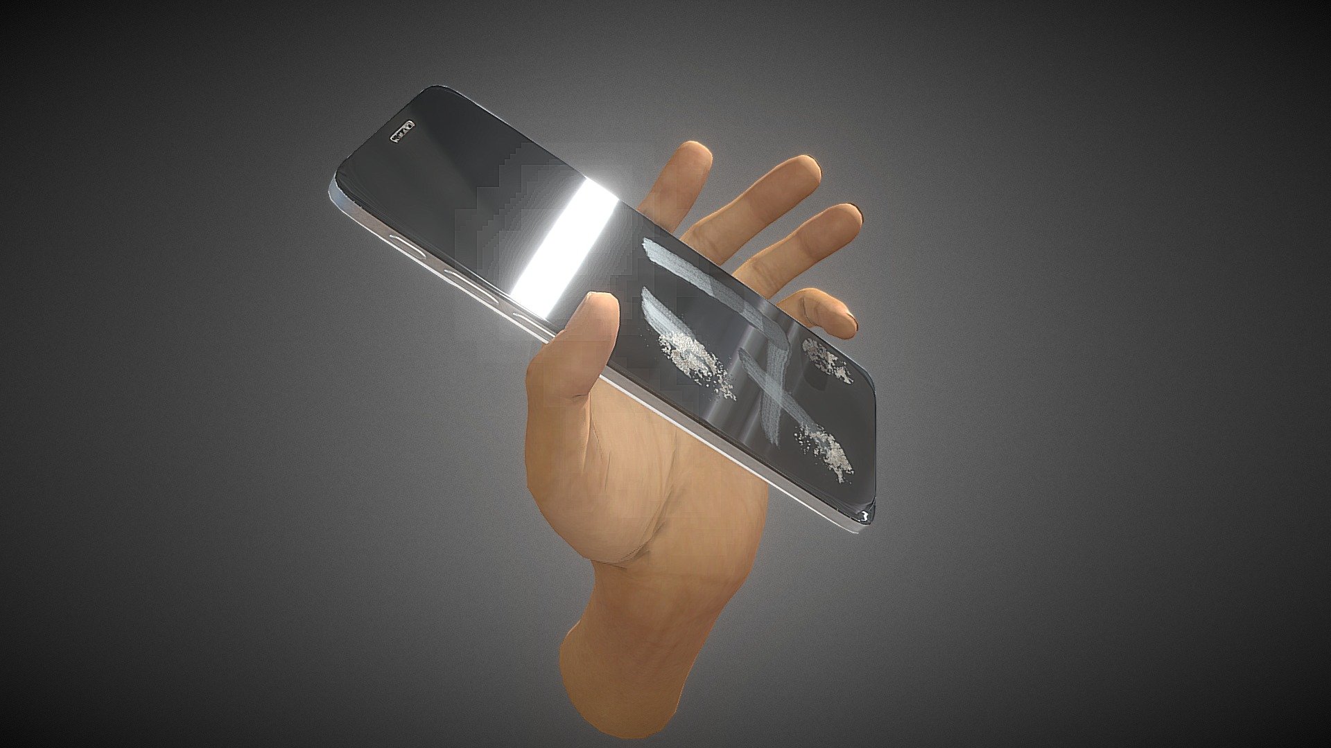 Cellphone - Download Free 3D model by jessica.novita [c06b3f8] - Sketchfab