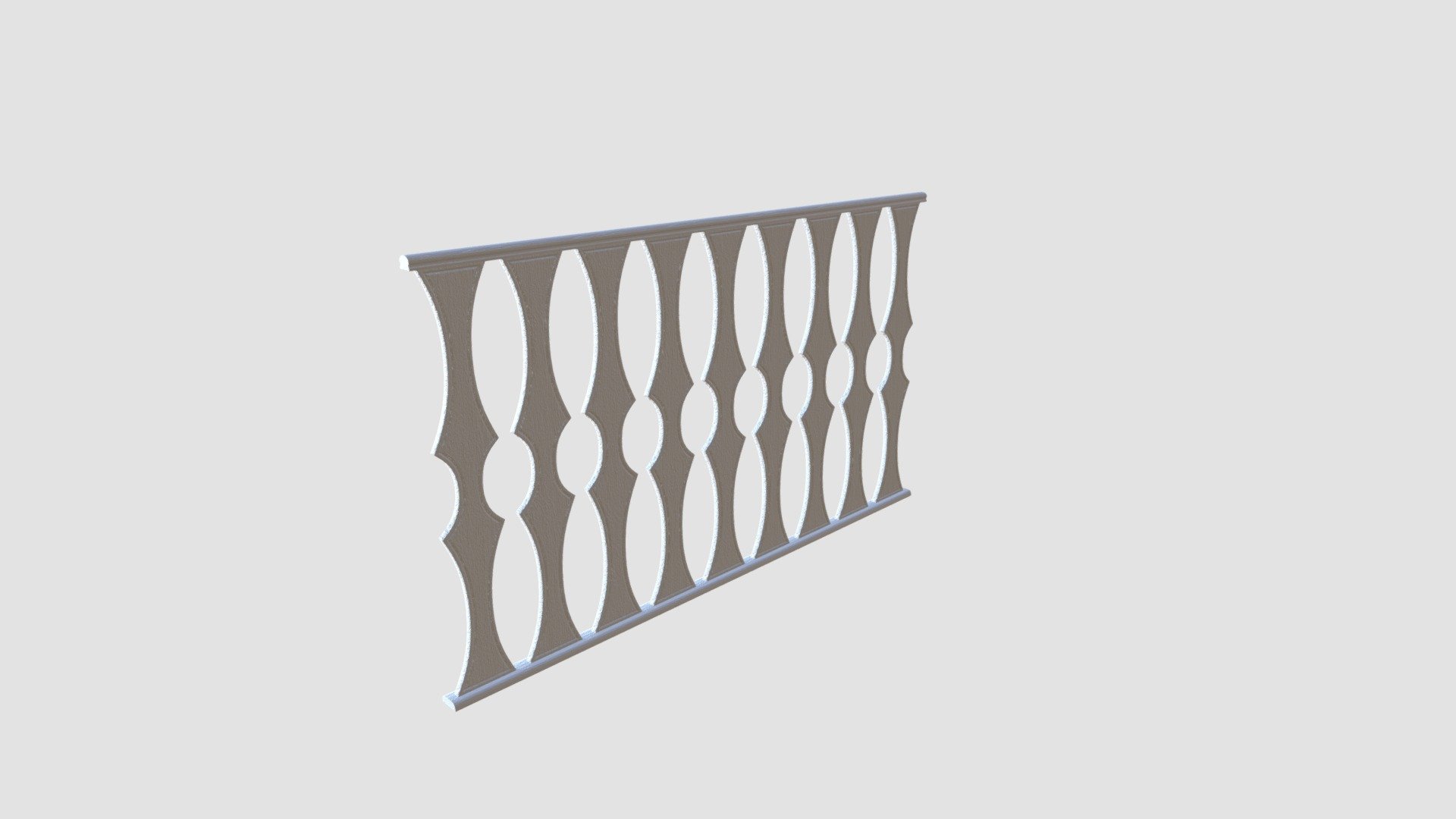 railing - Buy Royalty Free 3D model by Evermotion [c06bf05] - Sketchfab ...