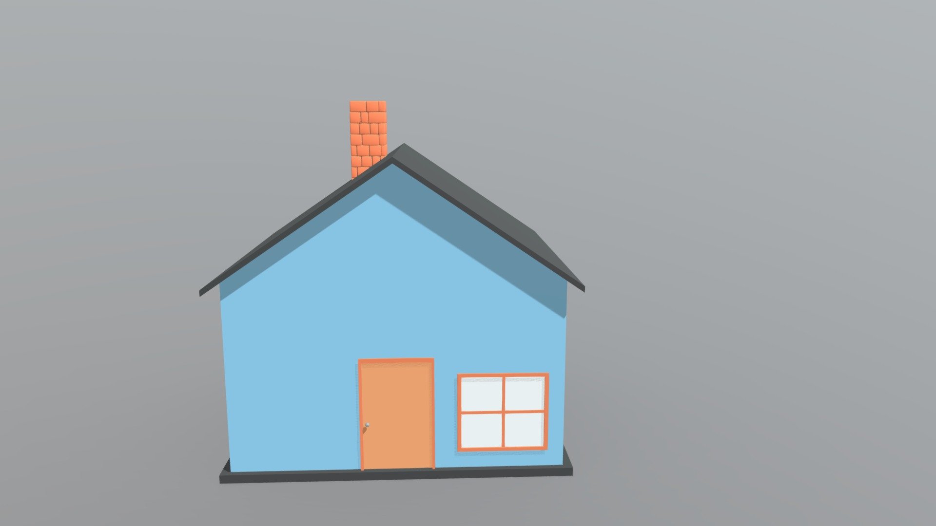 a 3d house made from blender - Download Free 3D model by hukka335 ...