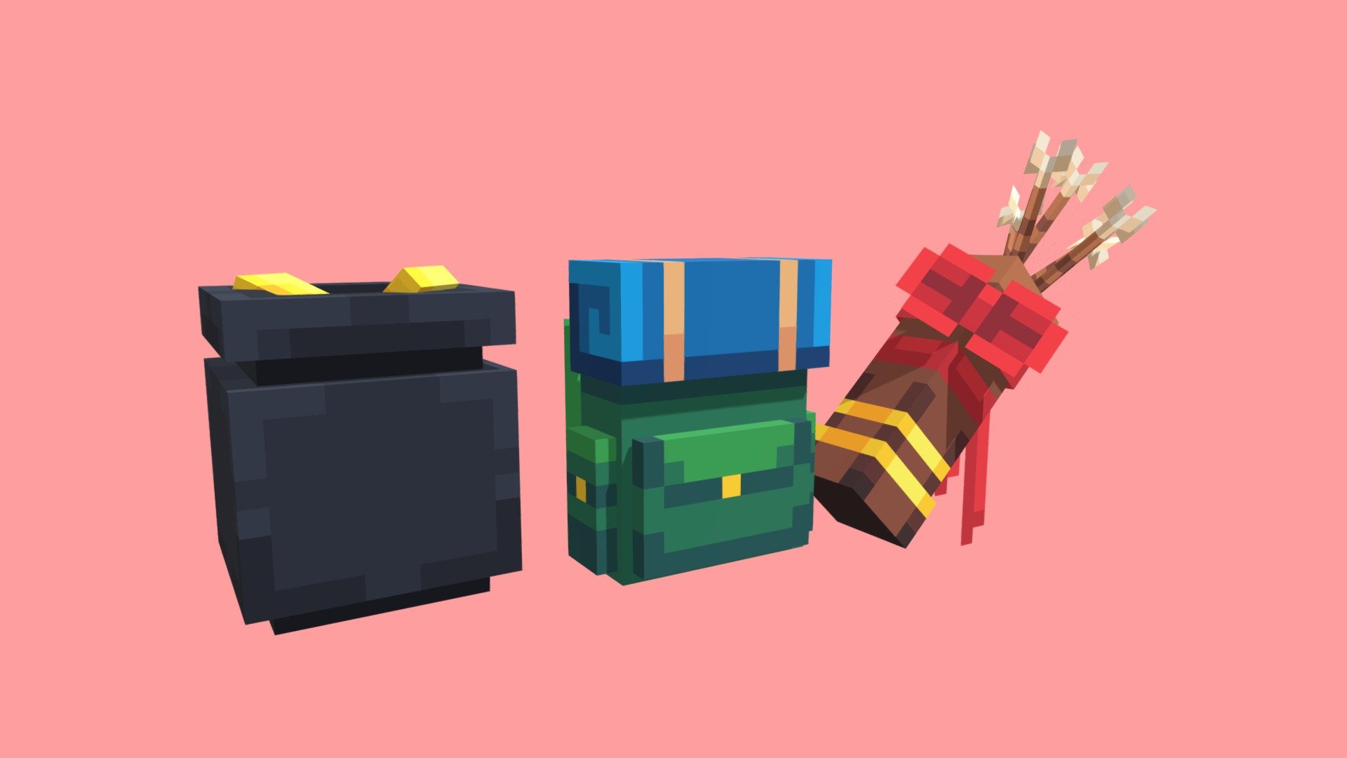 Backpacks - 3D model by Cryo (@cryogenesis3d) [c070b2f] - Sketchfab
