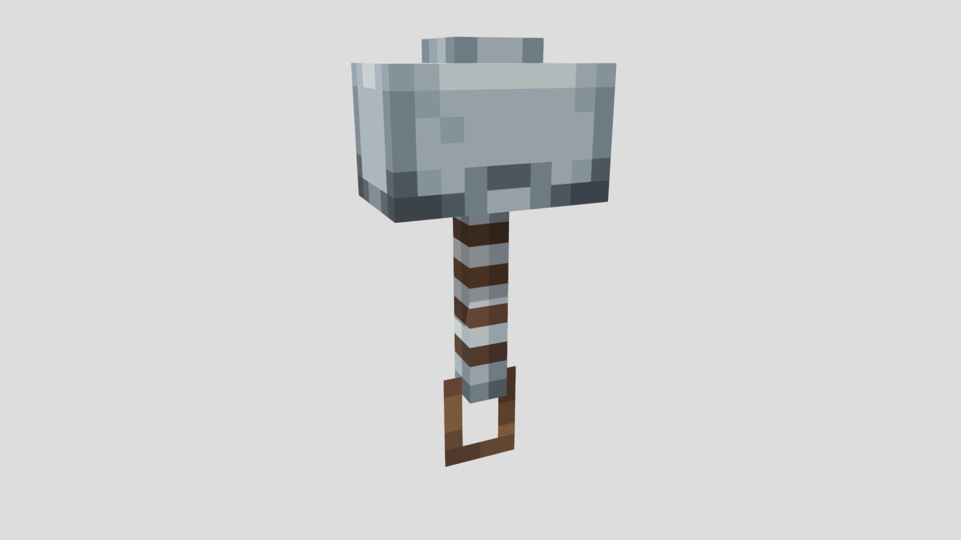 Mjolnir - 3D model by bunnua [c071257] - Sketchfab