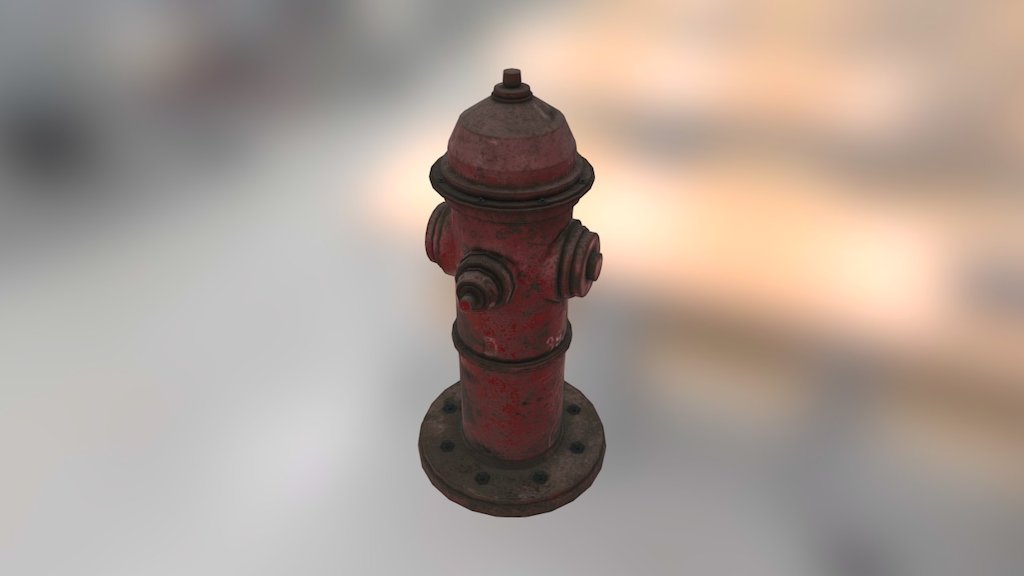 Fireplug - 3D model by matzefatzle [c072b30] - Sketchfab