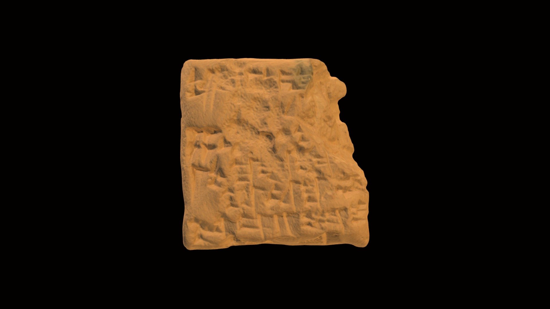 Cuneiform Tablet HMANE1893.5.32 - 3D model by Harvard Museum of the ...